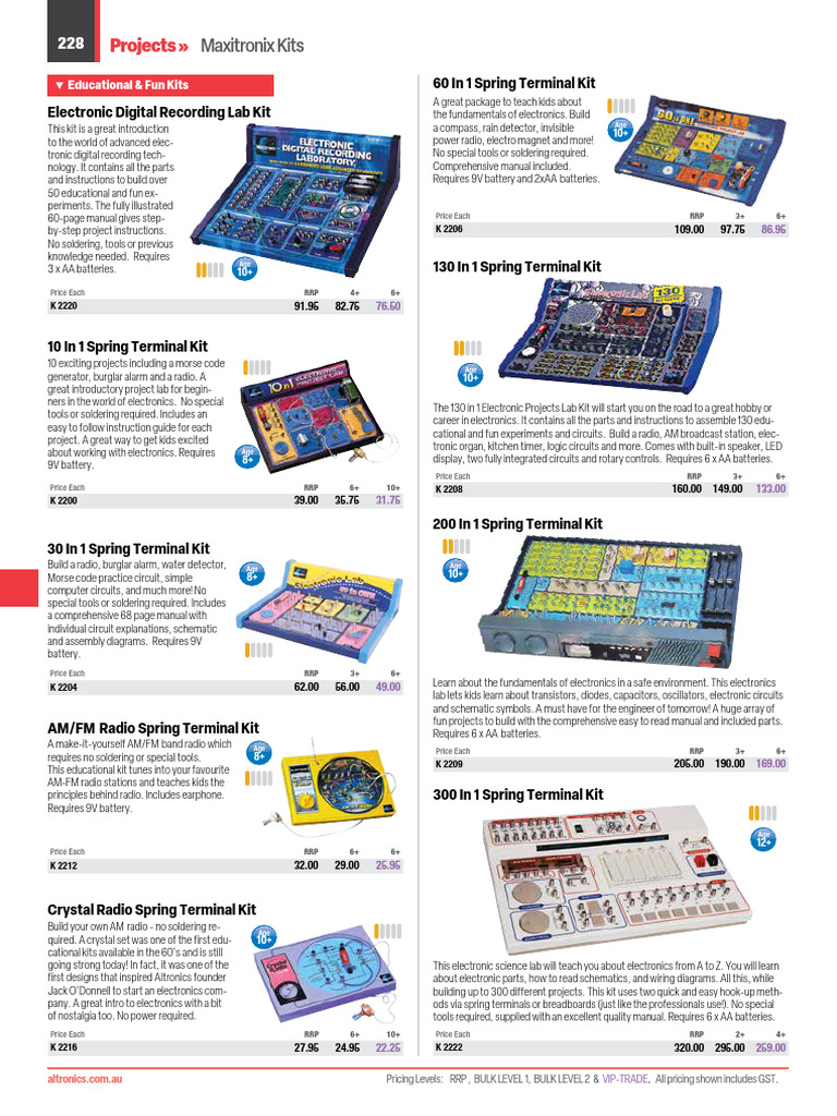 Projects : Maxitronix Kits | PDF | Electronic Circuits | Electronics