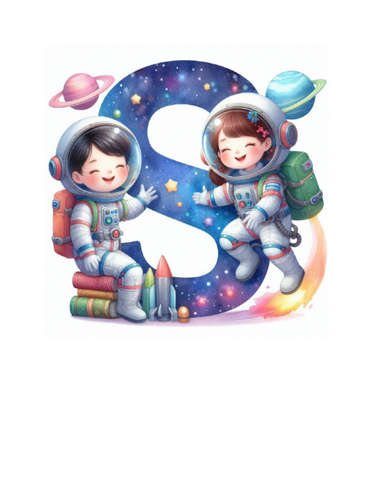 Litera S Astronauti | PDF