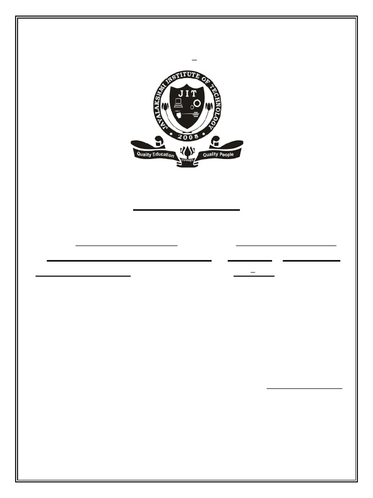 Bonafide Daa Index 1 | PDF