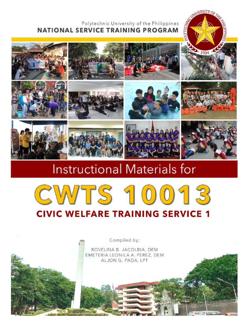 Cwts Module 4 Disaster Risk Reduction And Management Pdf Disaster