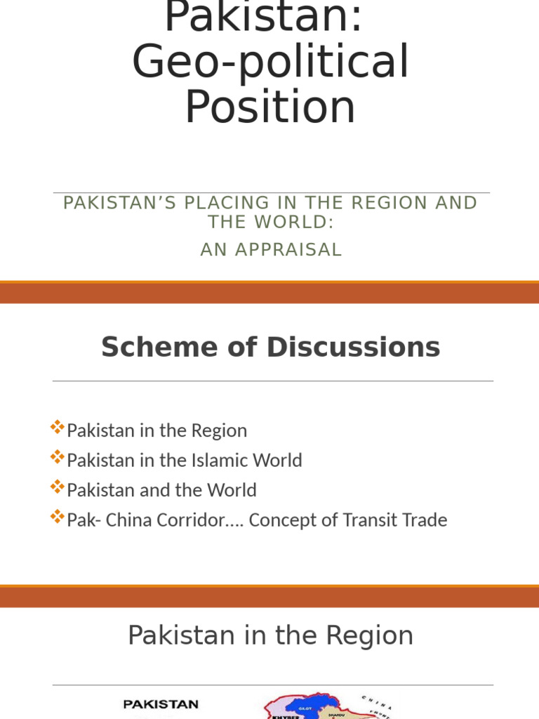 Pakistan's Geo-Political Landscape Analysis | PDF