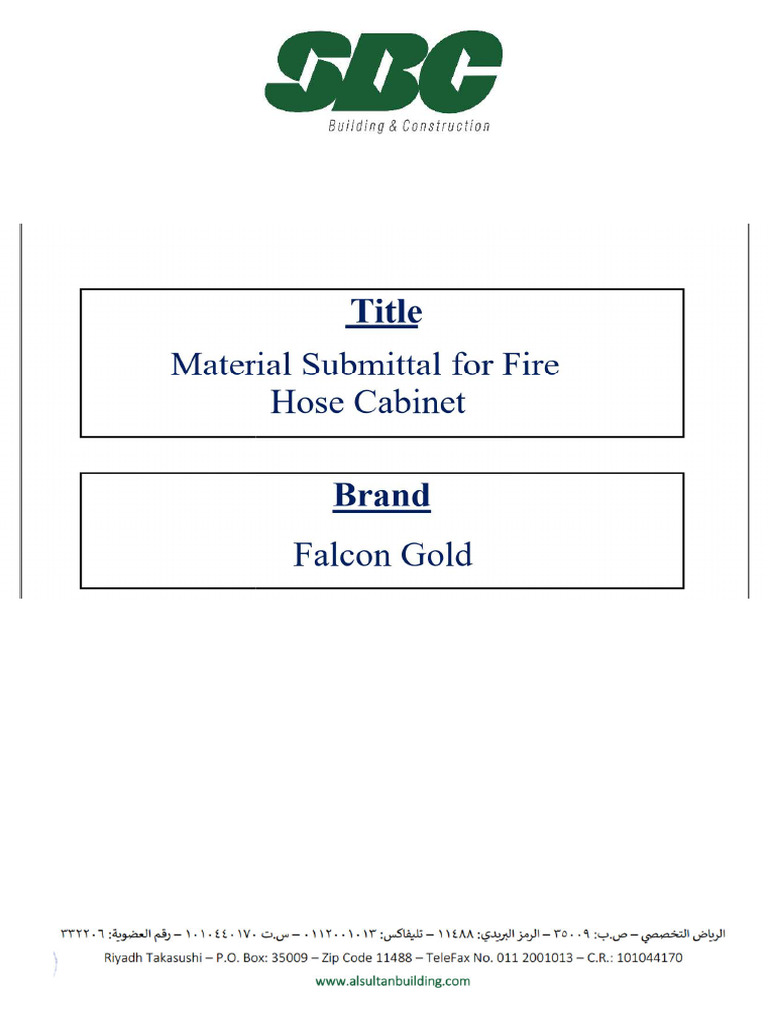Ff-Material Submittal | PDF