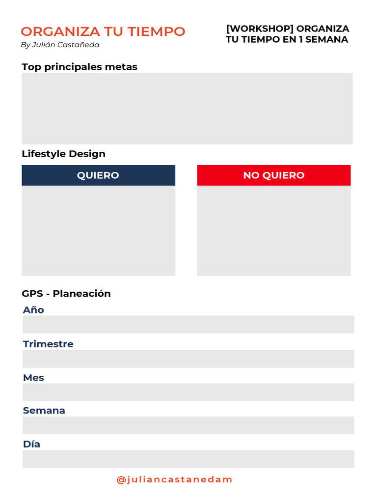 Worksheet Clase 1 WOT | PDF