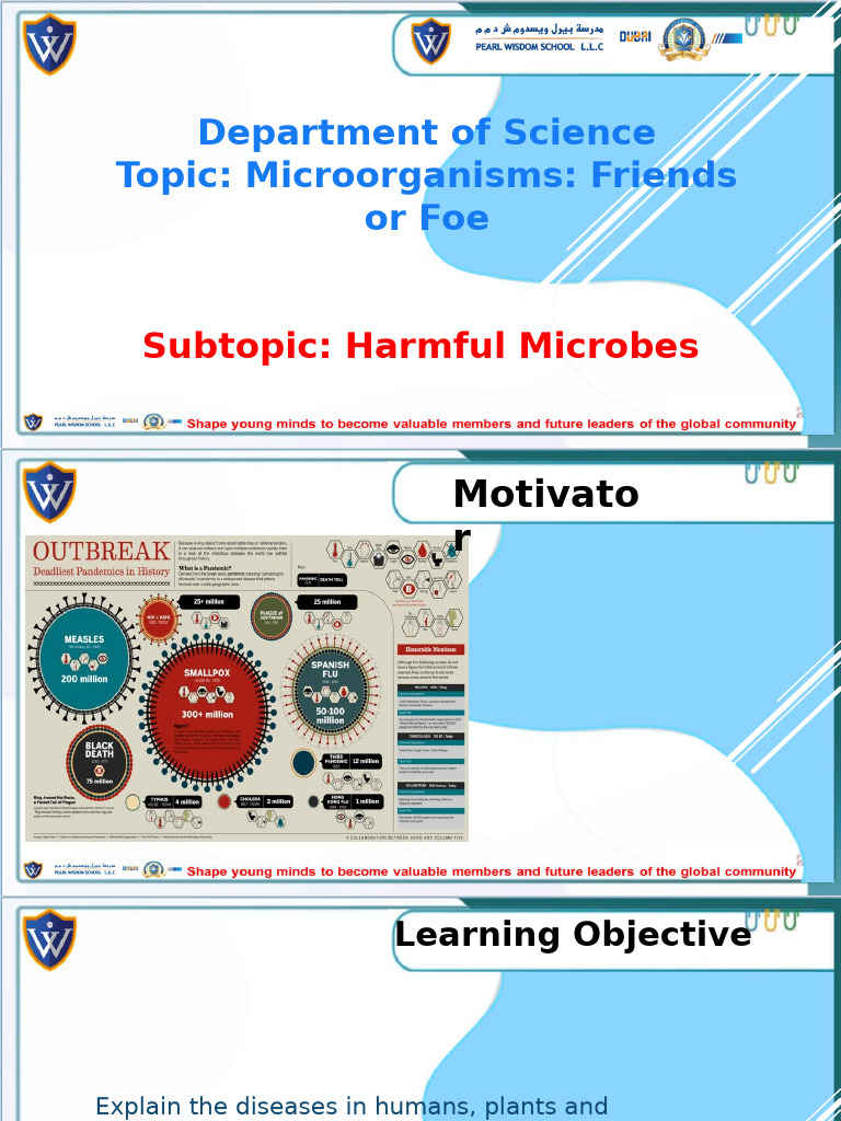 Microorganisms PPT3 | PDF | Pathogen | Malaria