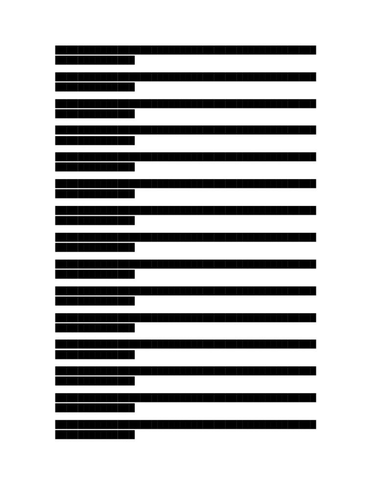 Blackout Lines Document 25 Pages | PDF