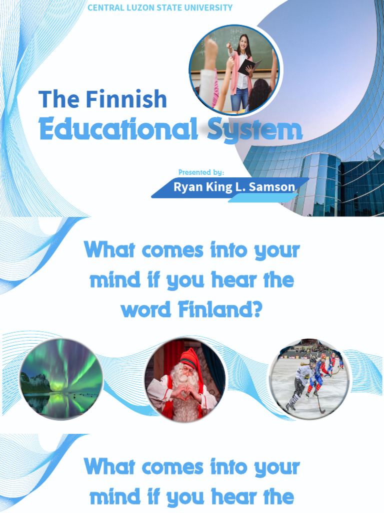 Finland Educational System | PDF | Educational Stages | Early Childhood ...