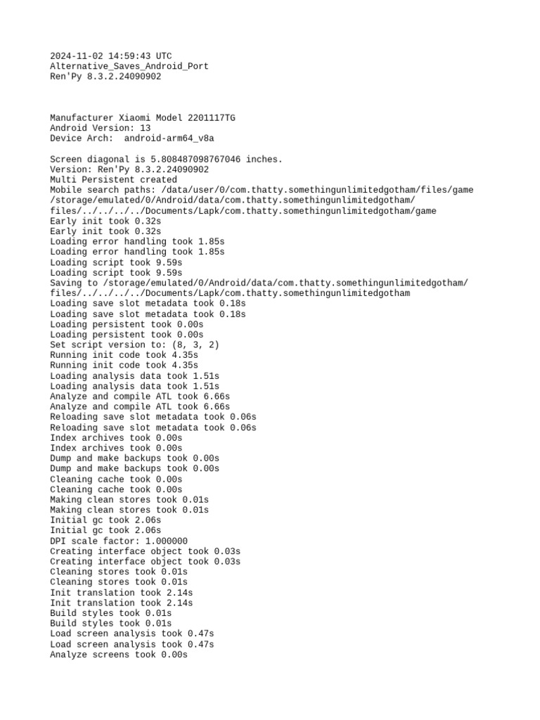 Log | PDF | Metadata | System Software