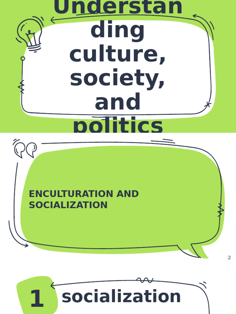 Socialization and Enculturation | PDF | Deviance (Sociology) | Crimes
