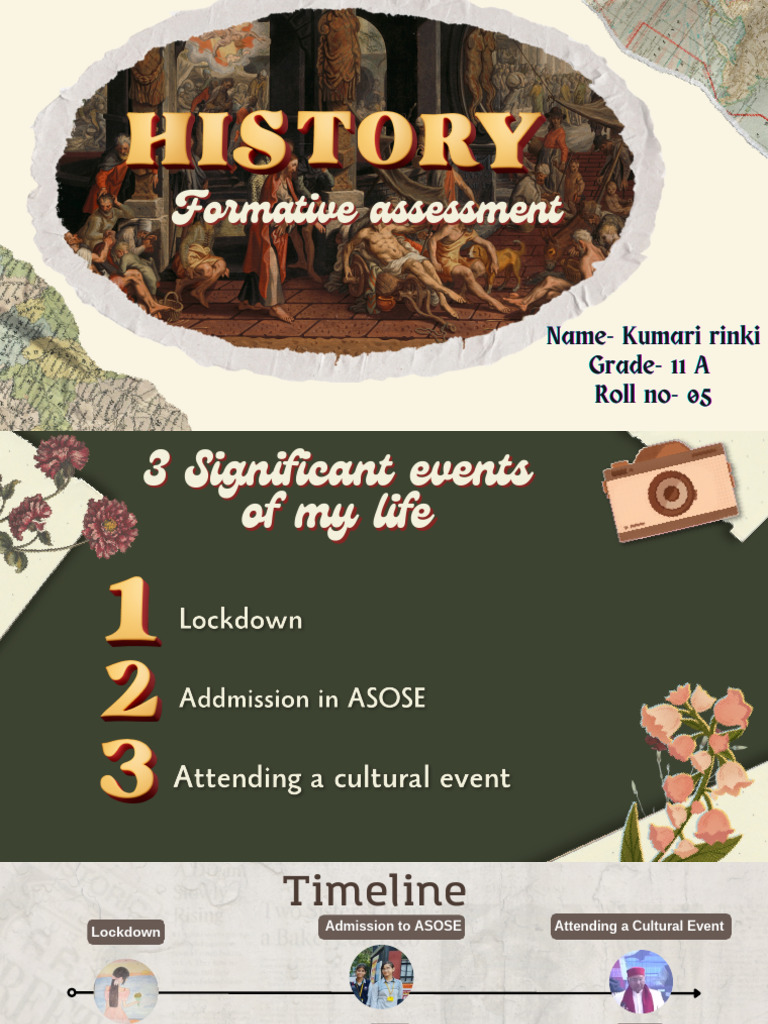 Significant Life Events Timeline | PDF | Educational Technology