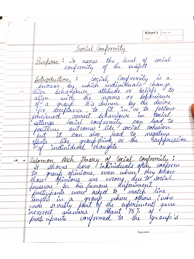 PDF Social Conformity | PDF