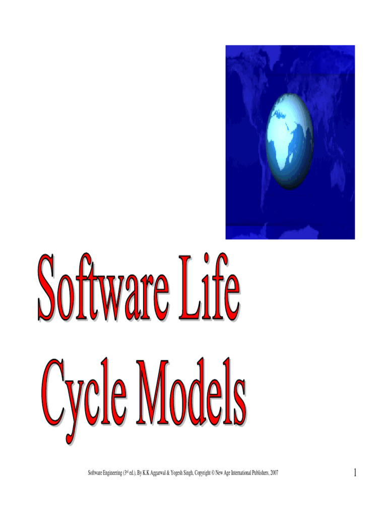 Chapter 2 Software Development Life Cycle Models | PDF | Software ...
