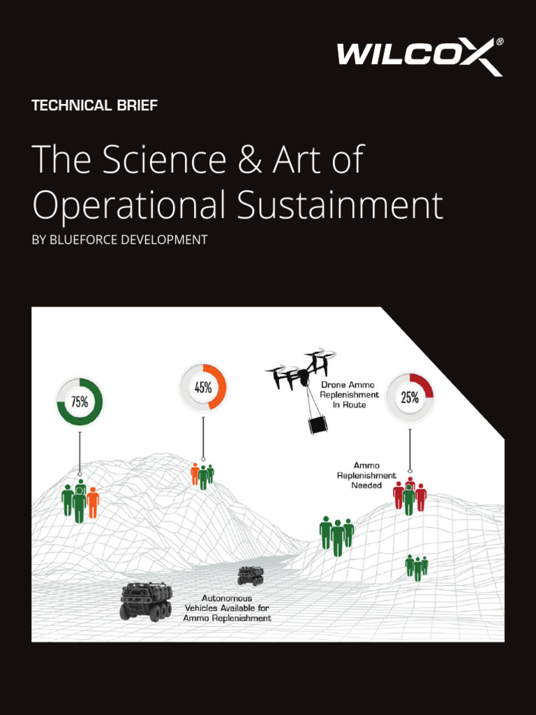 Wilcox Sustainment Technical Brief | PDF | Internet Of Things | Computing