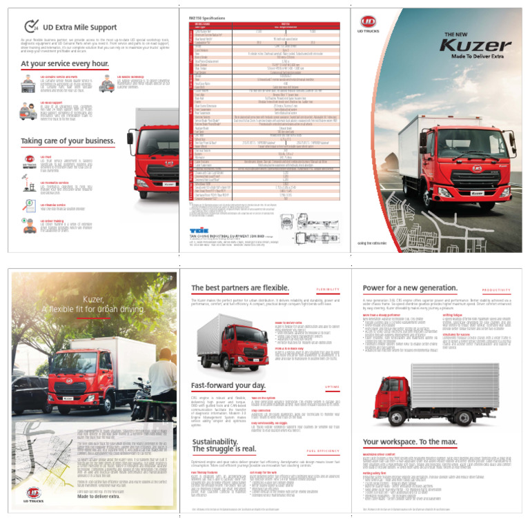 Kuzer updated brochure | PDF | Truck | Brake