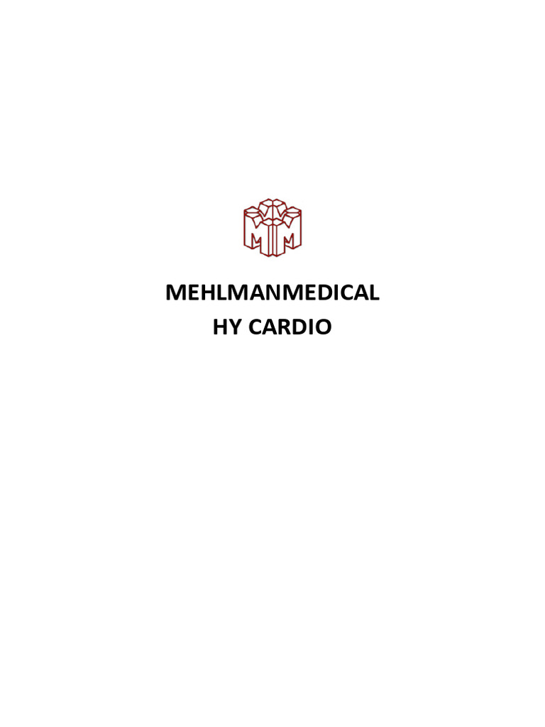 Heart Failure Overview by Dr. Mehlman | PDF | Pulse | Heart