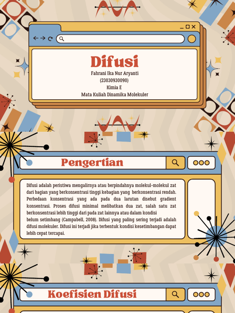 Difusi | PDF | Kesehatan Holistik