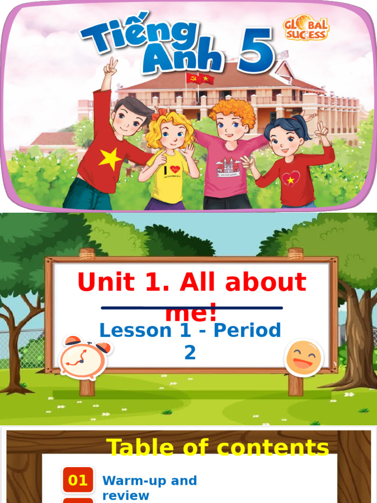 Kids' Introductory English Lesson | PDF