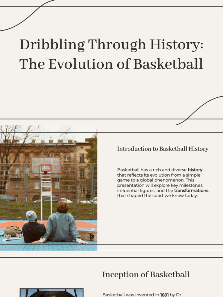 Evolution of Basketball History | PDF