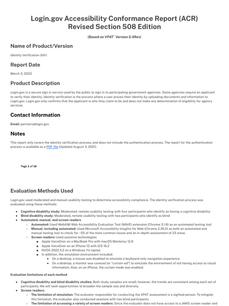Identity Verification Report | PDF | Html Element | Html
