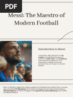 The Story of Messi | PDF | Lionel Messi | Sports