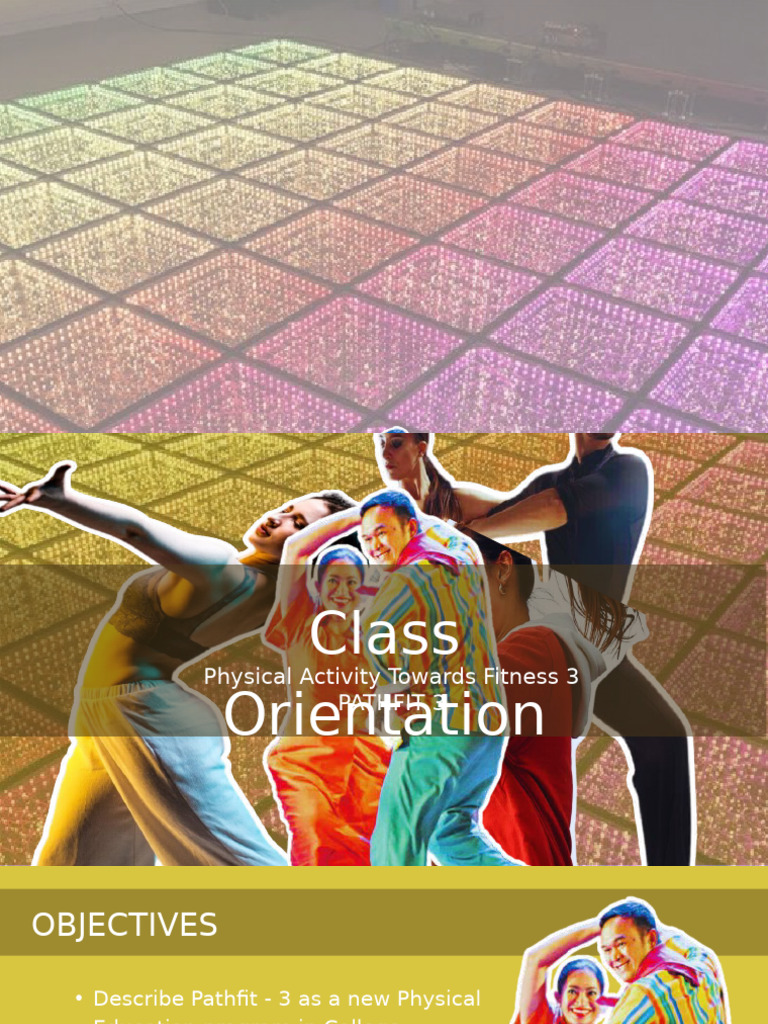 Course Orientation PE 3 | PDF