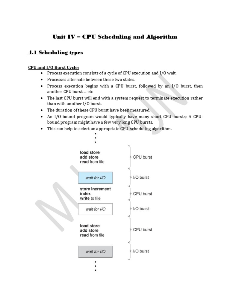 CPU Scheduling Explained | PDF | Scheduling (Computing) | Process (Computing)