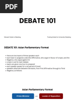 Lincoln-Douglas (LD) Debate Format - Introduction | PDF | Meetings ...