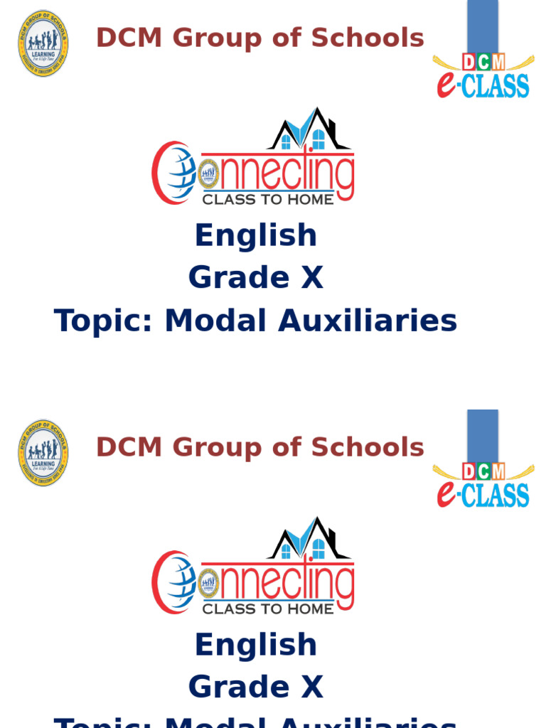 Modal Auxiliaries | PDF | Linguistic Morphology | Semantic Units