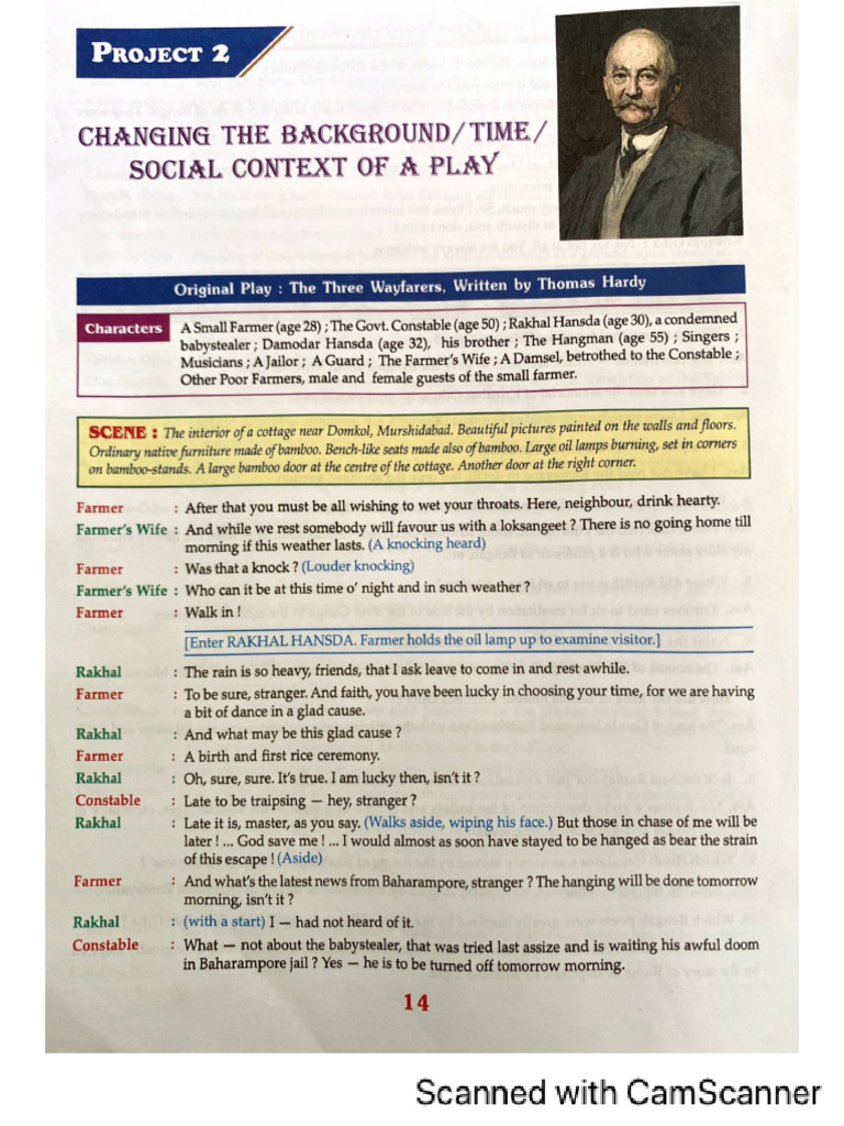 English Project For Class 10 B | PDF