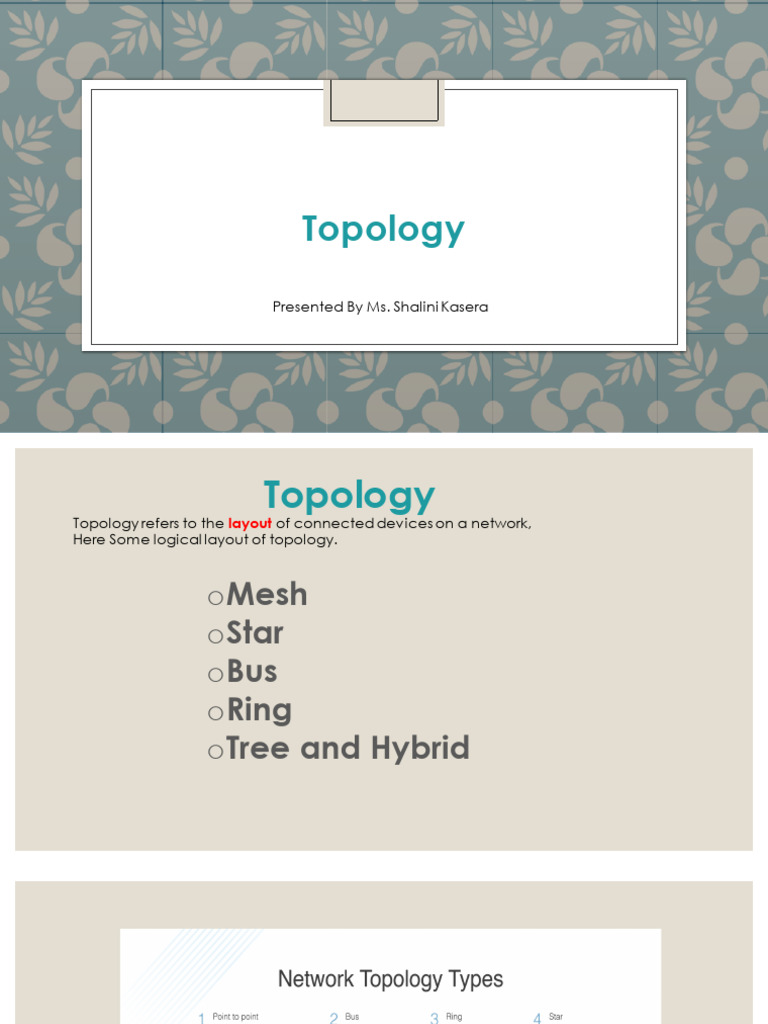 Network Topology | PDF