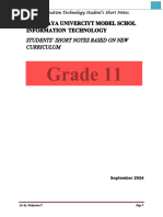 G-12 ICT Unit - 2 | PDF | Cloud Computing | Internet Of Things