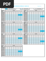 Turning Schedule | PDF