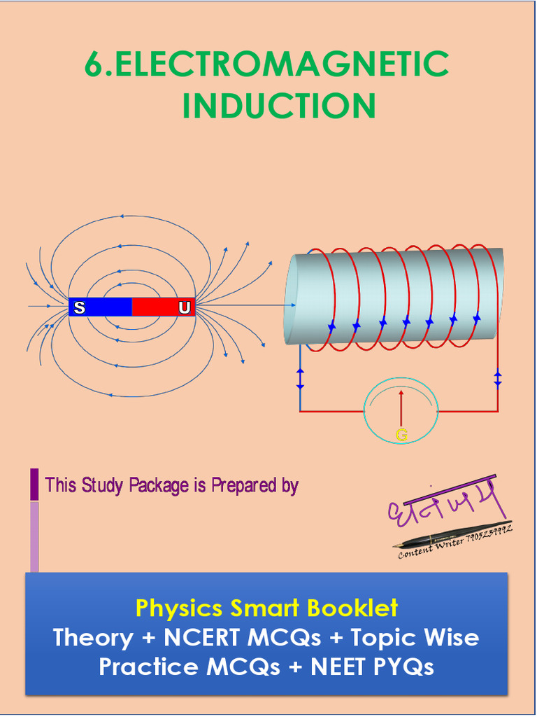 06.electromagnetic Induction-F | PDF | Electromagnetic Induction | Inductance