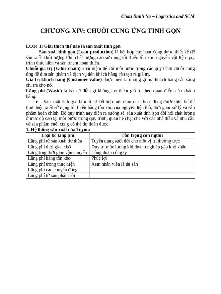 Chương Xiv Oscm | PDF
