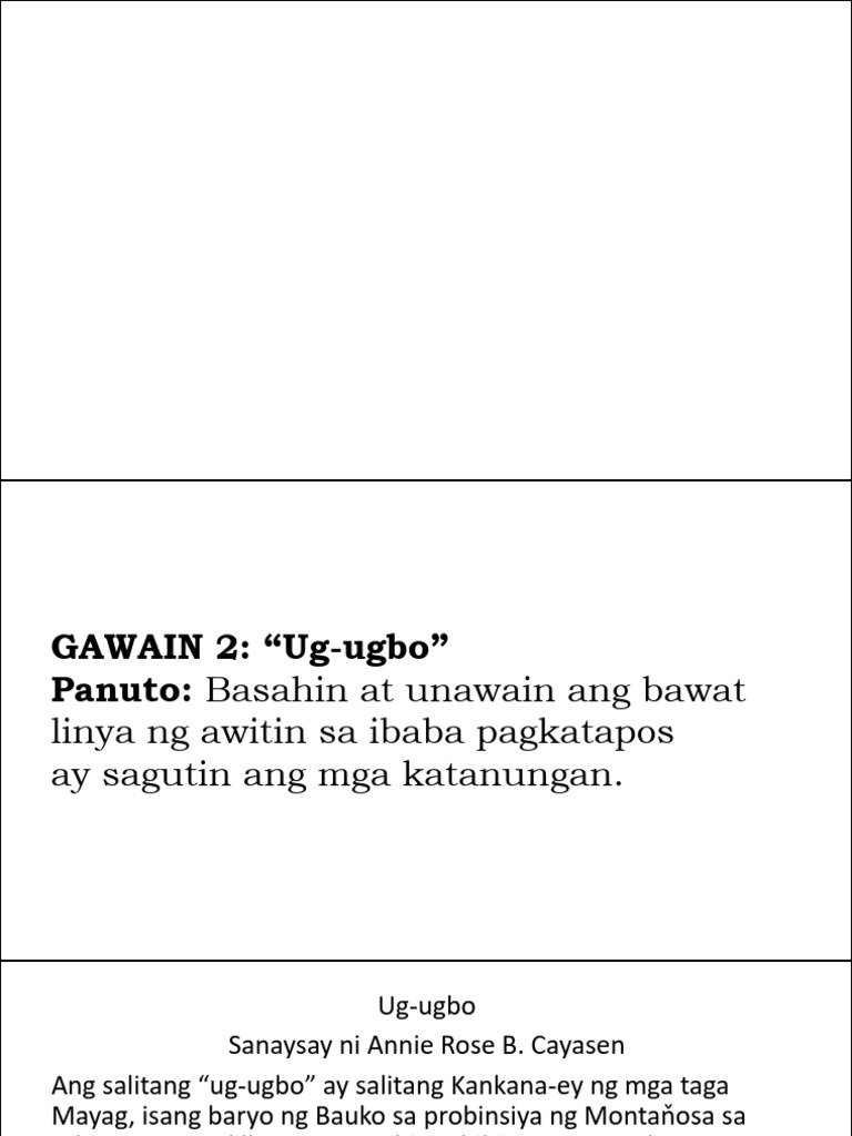 Kilos NG Tao | PDF