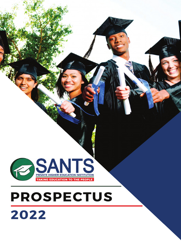 SANTS 2022 Teacher Education Prospectus | PDF | Teacher Education ...