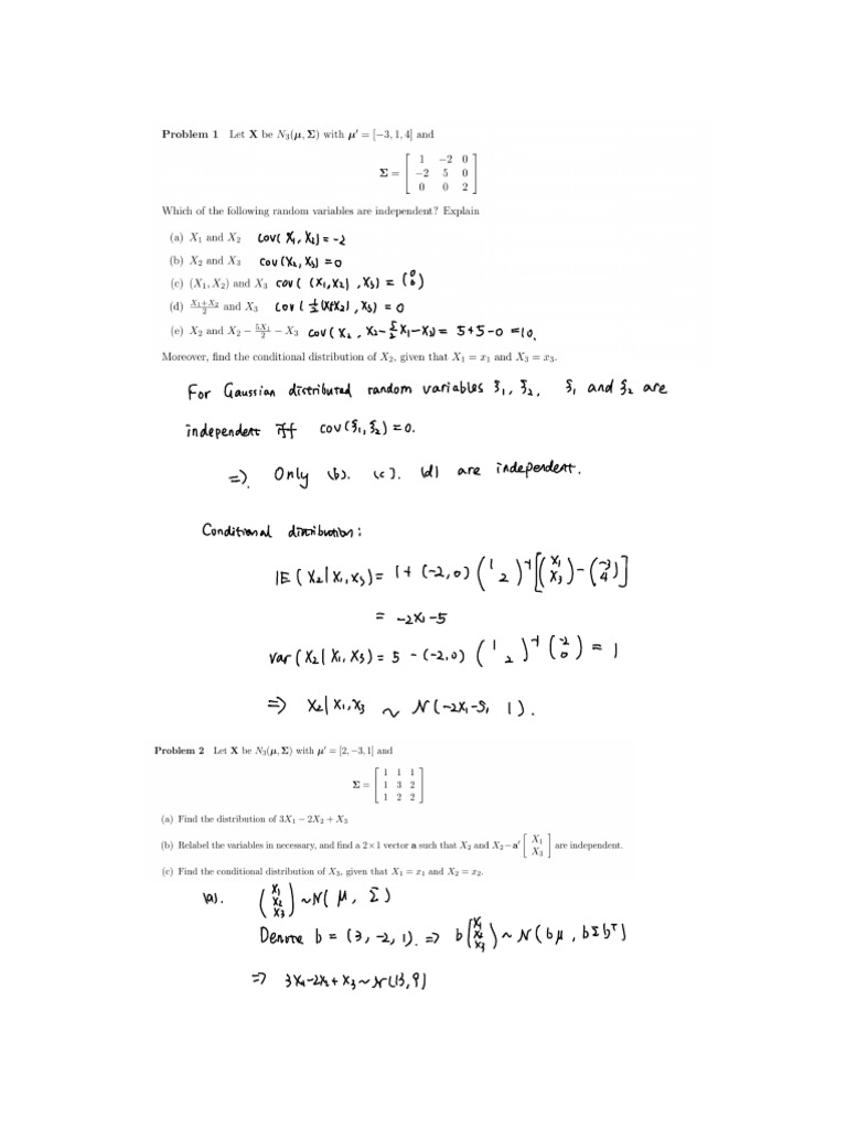 Solution 2-Theoretical | PDF