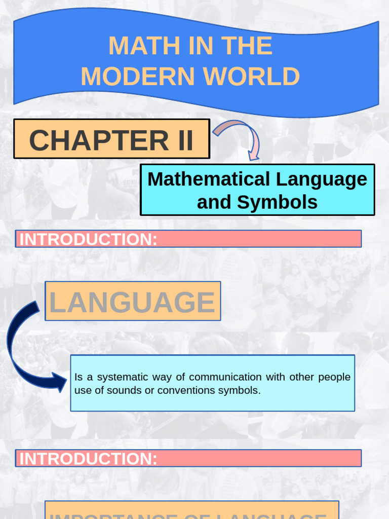 Mathematics in The Modern World Chapter Ii 1 | PDF | Set (Mathematics ...
