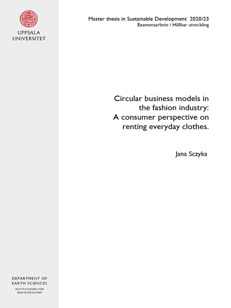 FULLTEXT01 | PDF | Sustainability | Recycling