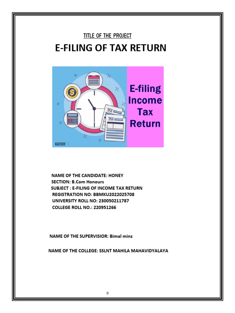 E Filing Project PDF To Word Format3 | PDF | Irs Tax Forms | Computing