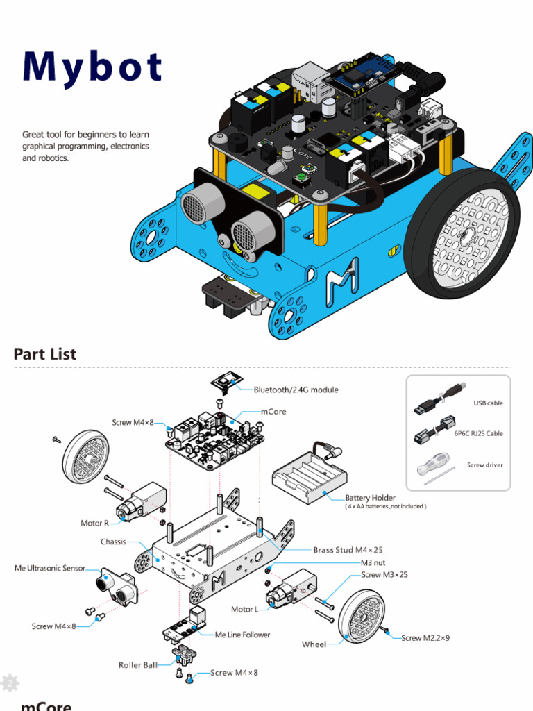 Mbot Assembly Instructions | PDF