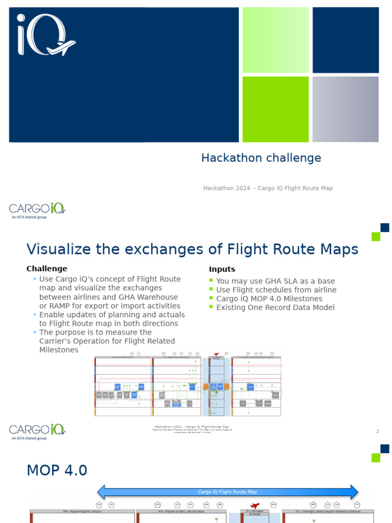 Hackathon Challenge 2024 - Cargo IQ Flight Route Map IST | PDF | Cargo ...