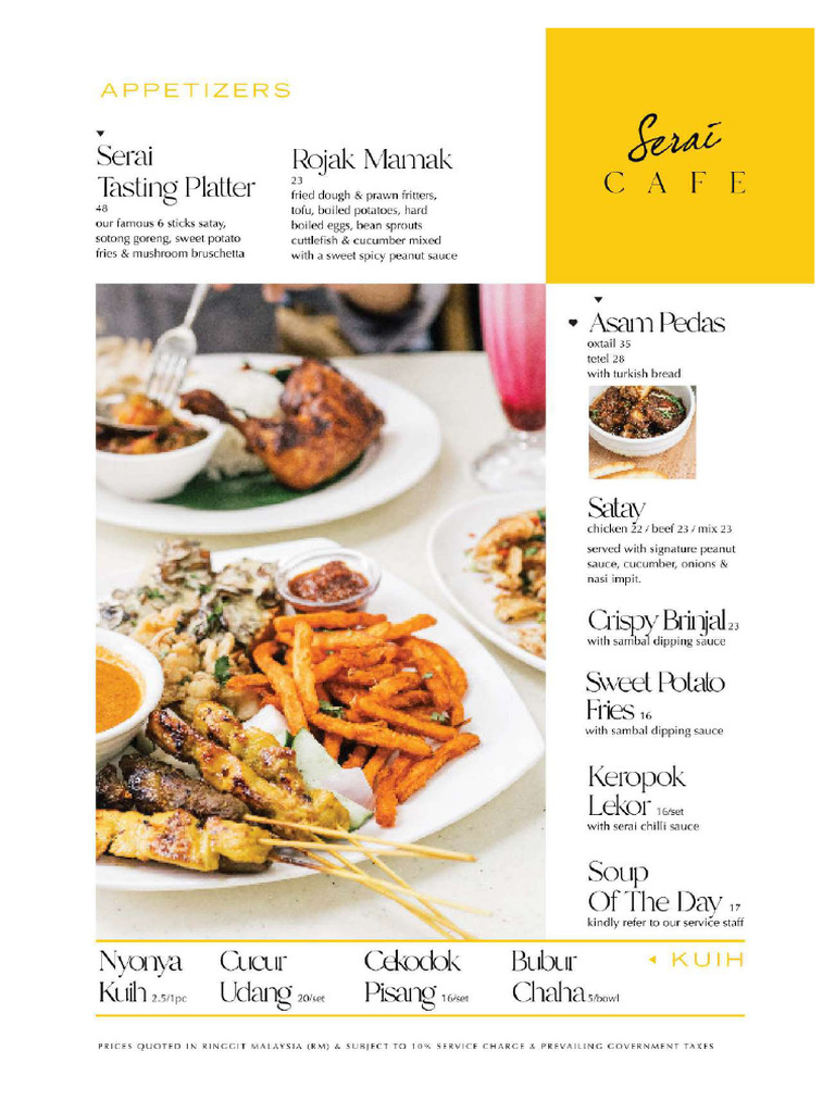 Serai Cafe | PDF