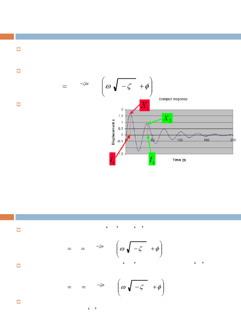 Mechanical Vibration wk-5 | PDF | Damping | Classical Mechanics