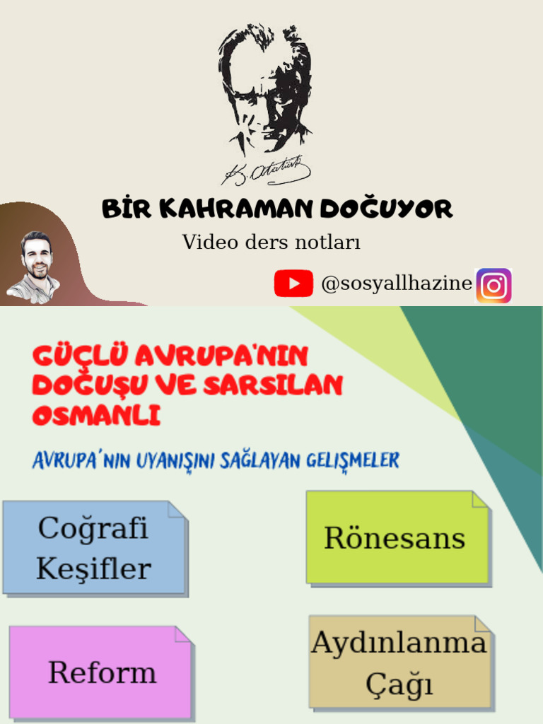 8.sinif Inkilap Tarihi Bir Kahraman Doguyor Konu Anlatimi | PDF