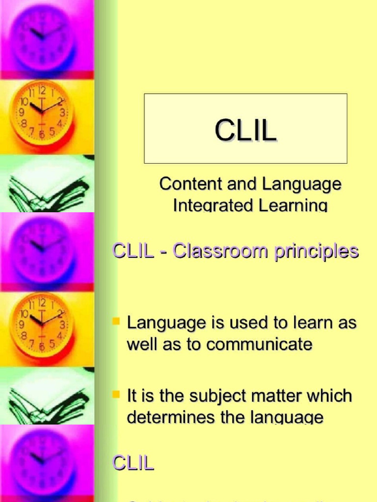 CLIL | PDF