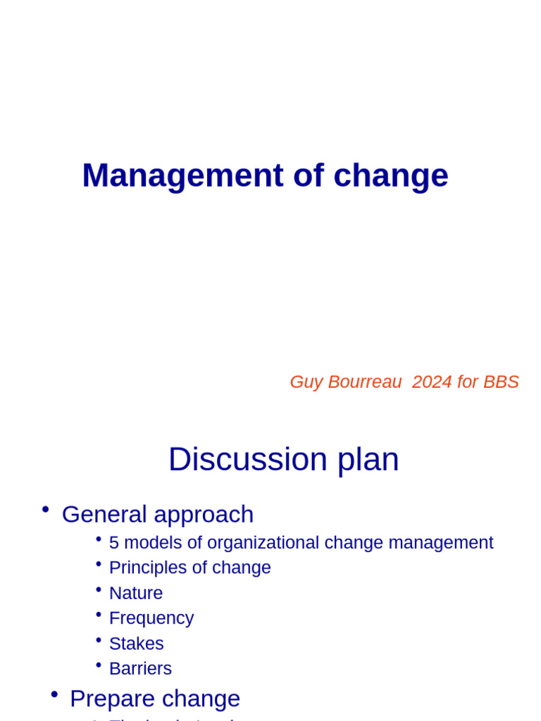 Change Management Extracts | PDF | Change Management | Innovation