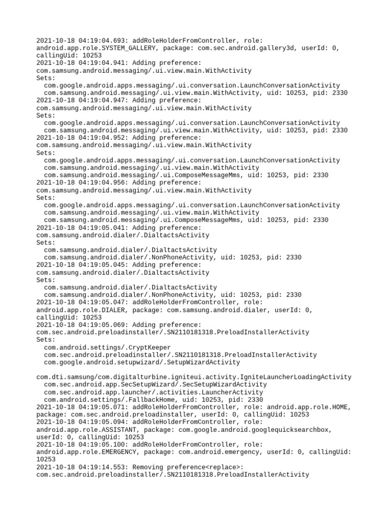 PM Debug Info | PDF | Computing | Telecommunications