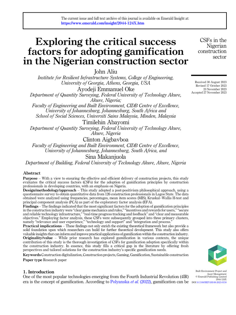 10 1108 - Bepam 08 2023 0150 | PDF | Standard Deviation | Incentive
