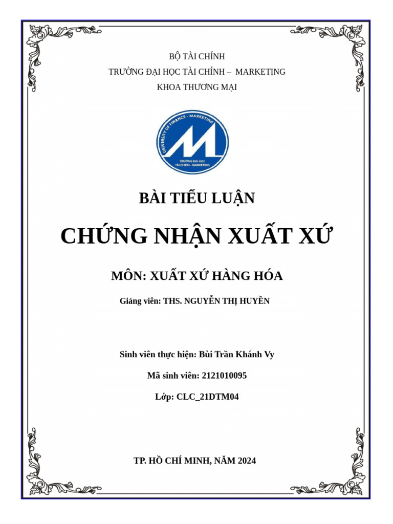 TIỂU LUẬN XXHH | PDF