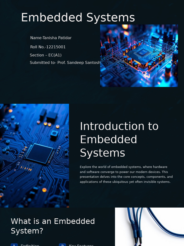 Introduction To Embedded Systems | PDF | Embedded System | Microcontroller